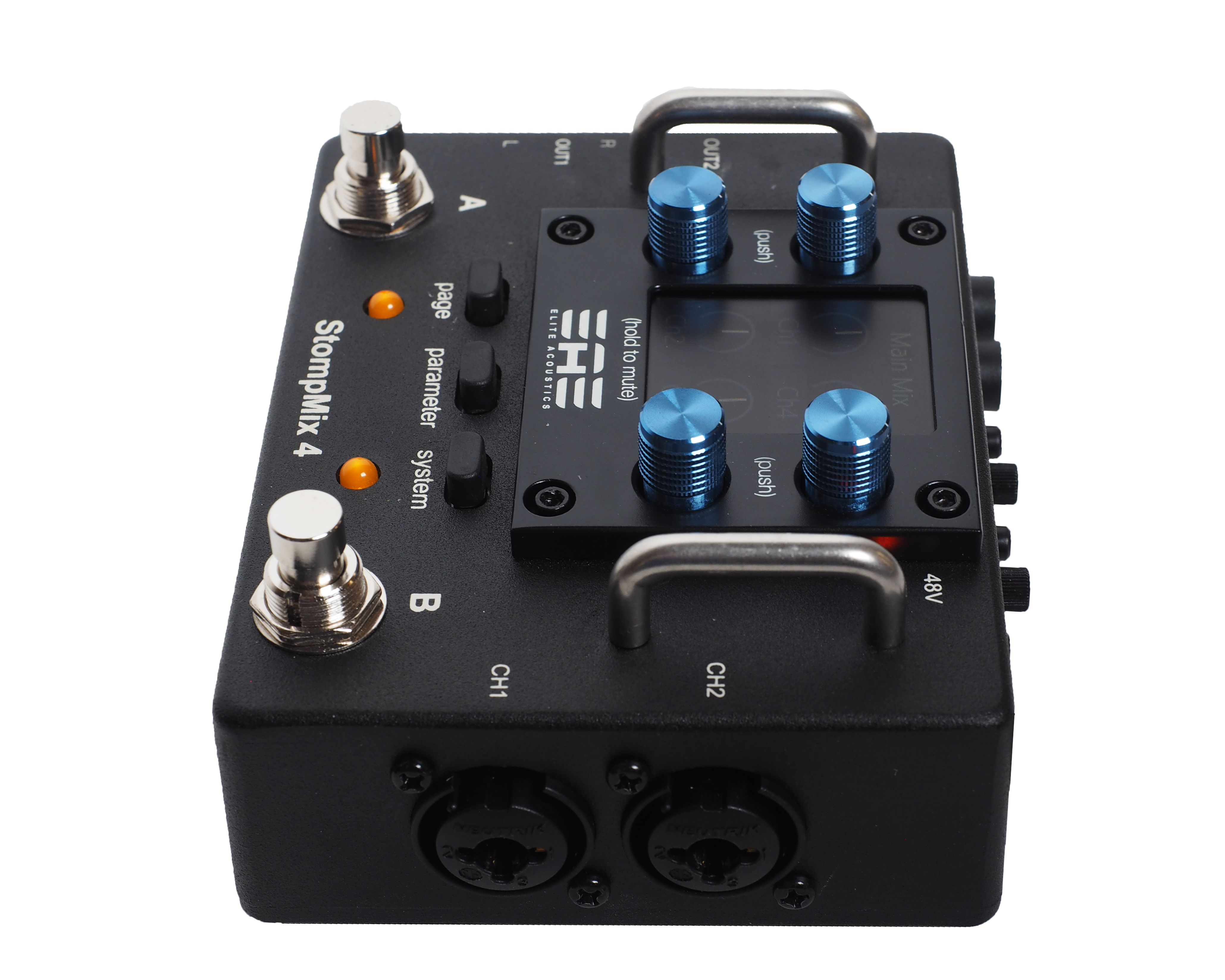 EAE StompMix 4 Digital Mixer Pedal – Elite Acoustics